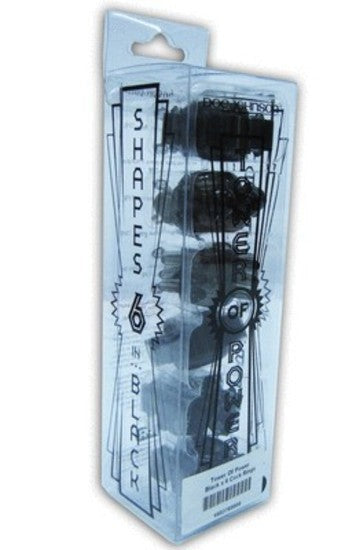 Tower Of Power Black X 6 Cock Rings