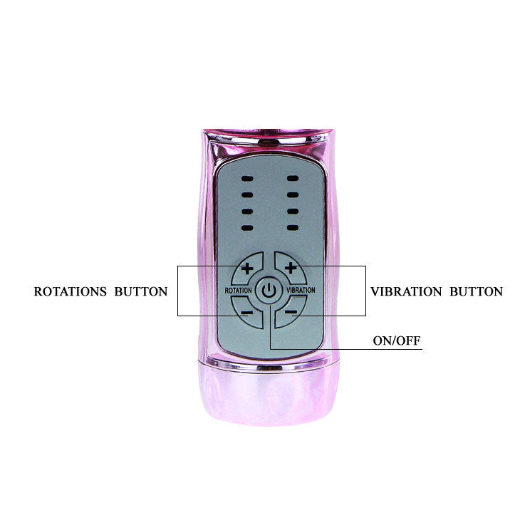 Throbbing Bunny - 12 Function vibration, 4 Function rotation Up & Down