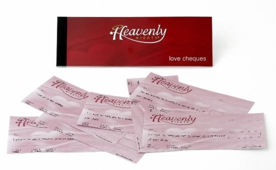 Heavenly Nights Love Cheques