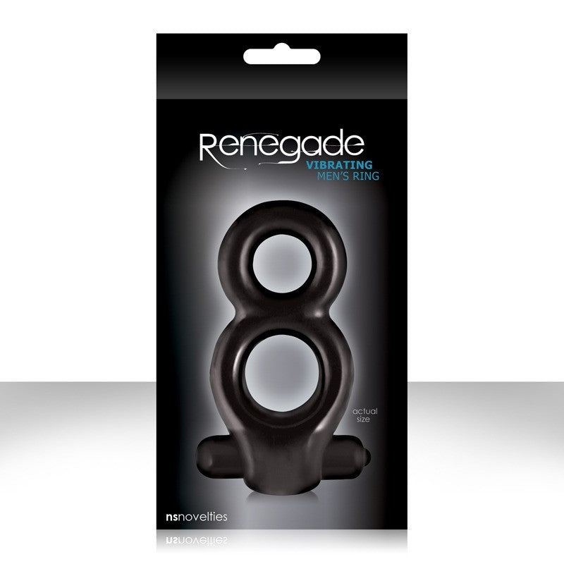 Renegade Vibrating Men's Ring - Black