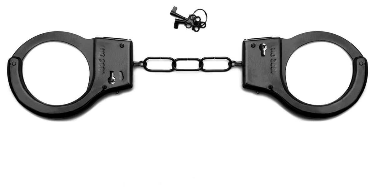 Metal Handcuffs - Black