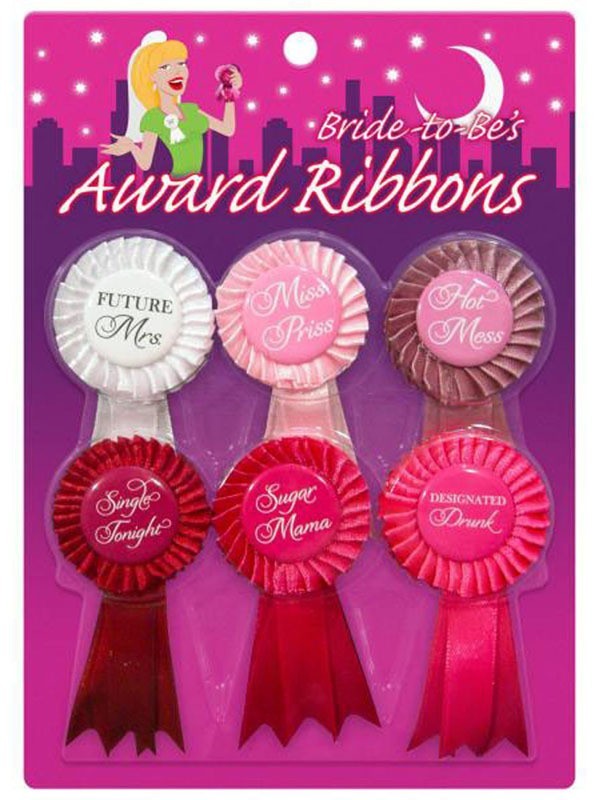 Bride-To-Be Award Ribbons