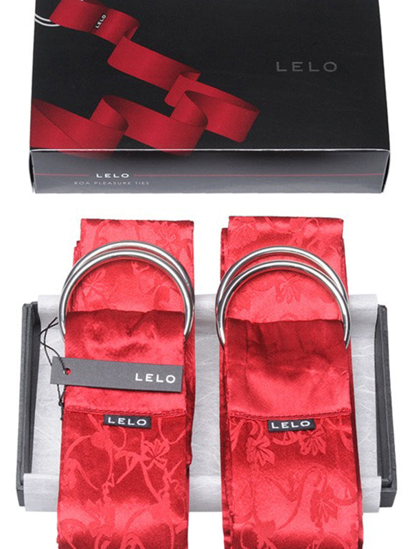 Boa Pleasure Ties Red