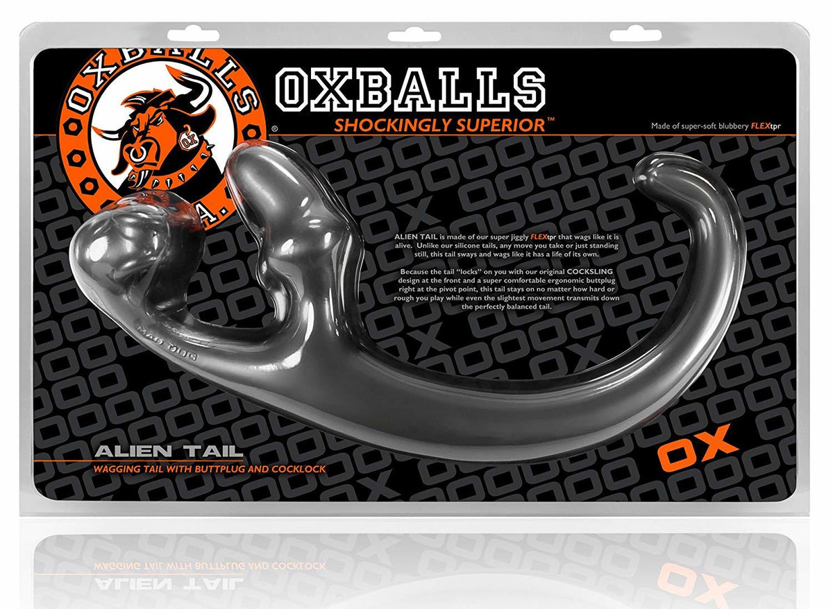 ALIEN TAIL Tail Butt plug and Sling Steel