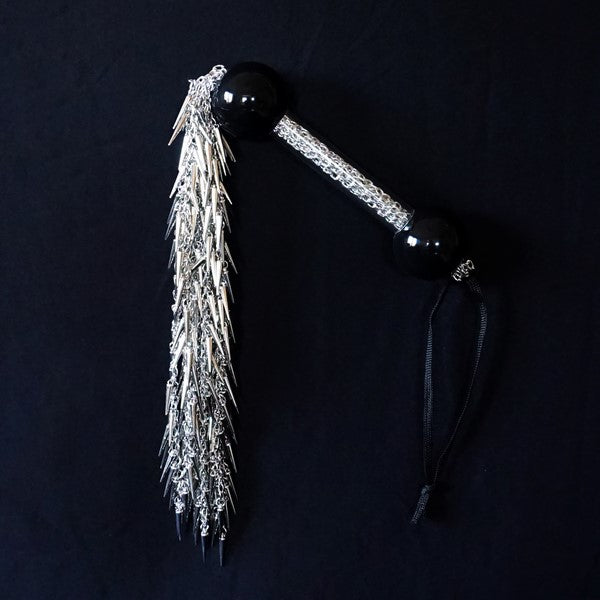 Submissive Spiked Chain Whip 8241